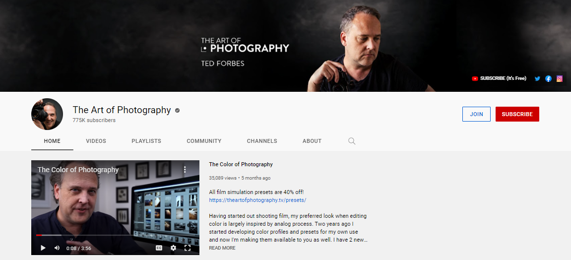 25 Essential Photography YouTube Channels to Follow - UpViews - Blog