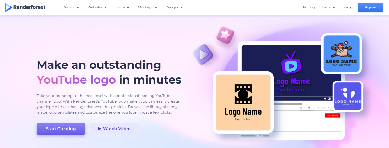 10 Best YouTube Logo Maker Sites & Apps (2025) - UpViews - Blog