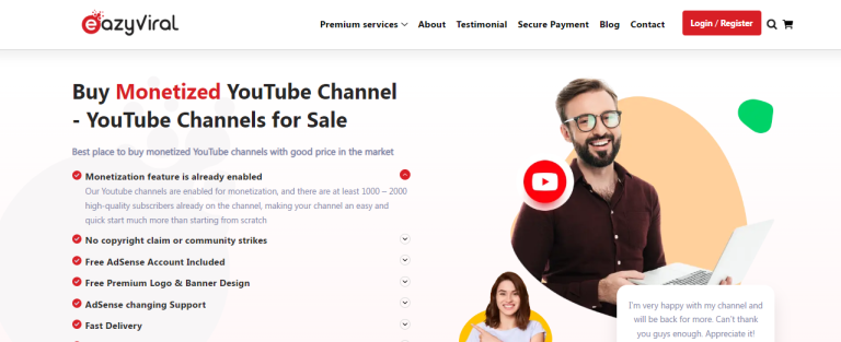 8 Best Sites to Buy YouTube Channel (Verified Channels)